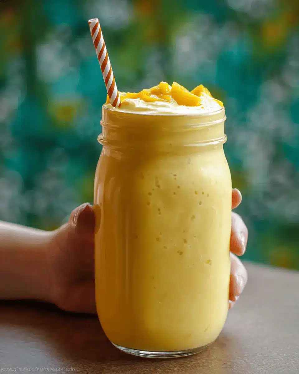 mango smoothie