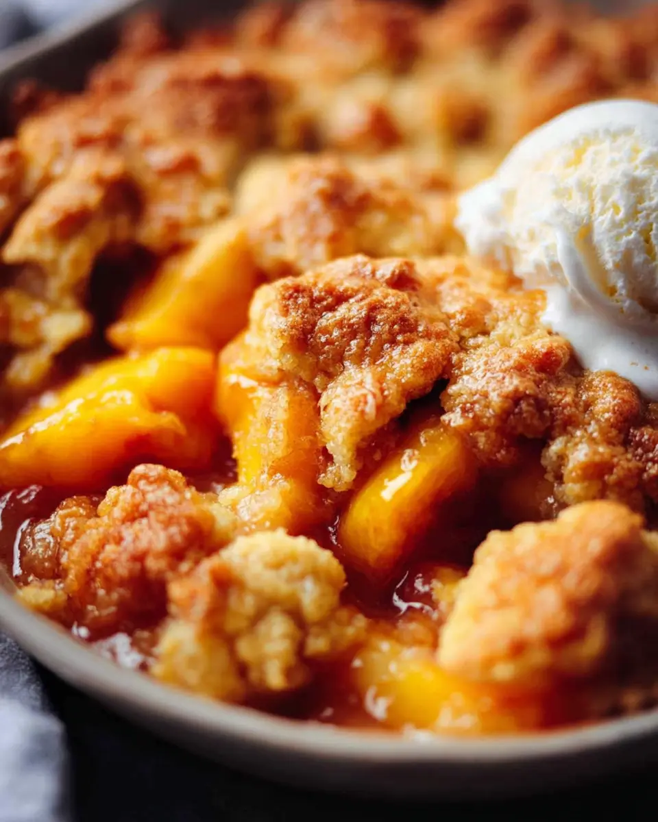 Peach Cobbler